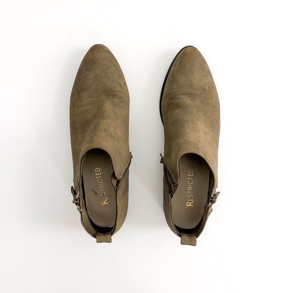 Restricted | Shoes | Restricted Brand Womens Almond Toe Alice Booties ...